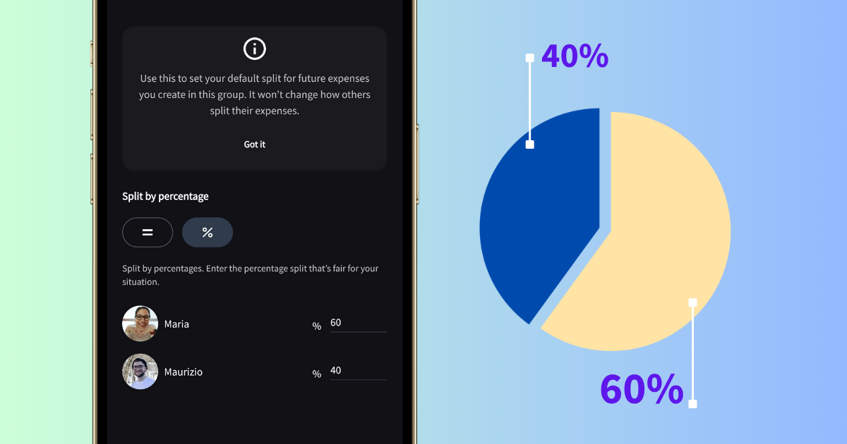 How to Set a Default Expense Split for Your Group - Splital Blog