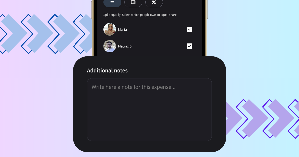 How to Add Notes to Any Expense - Splital Blog